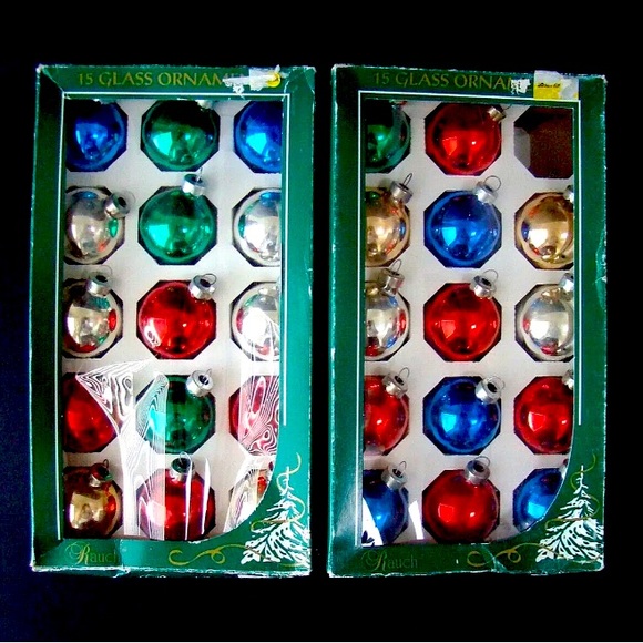 Rauch | Holiday | Vintage Rauch Christmas Tree Multicolour Ball ...